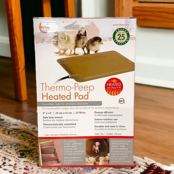 Other | Thermo Peep Chicken Chick Heated Pad New In Box Nwt Farm Animal ...